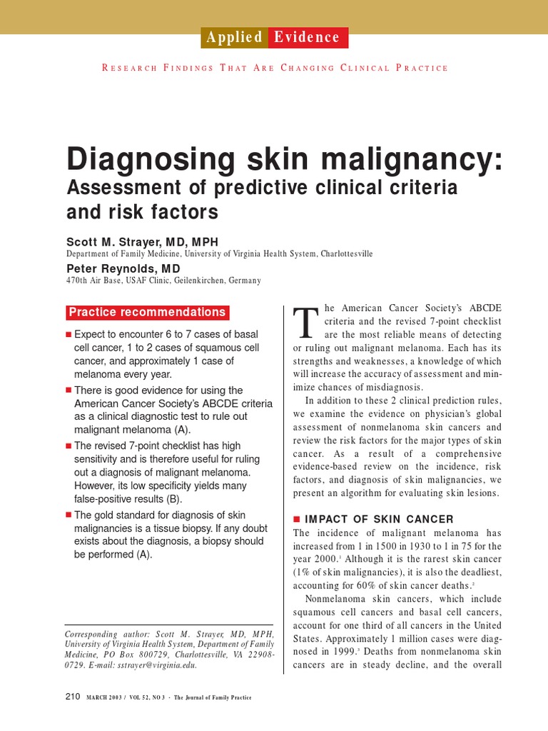 Skin Lesion Diagnosis | PDF | Skin Cancer | Melanoma