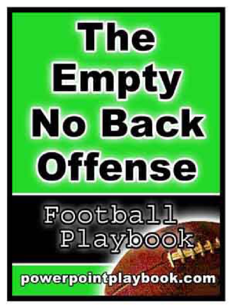 Empty No Back Offense PDF | PDF | Gridiron Football | American Football