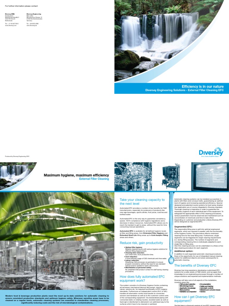 Efficiency Is in Our Nature: Diversey Engineering Solutions - External ...