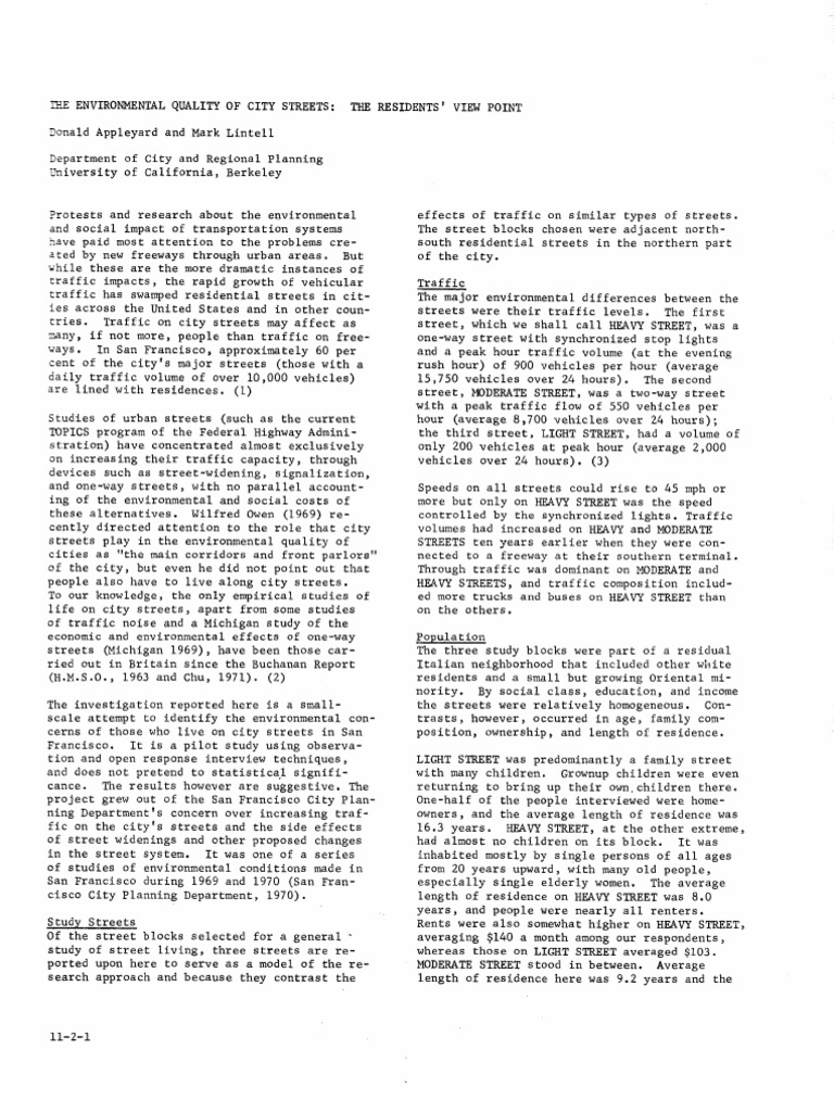 Donald Appleyard | PDF