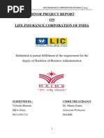 Organisation Structure of LIC | PDF | Actuary | Actuarial Science