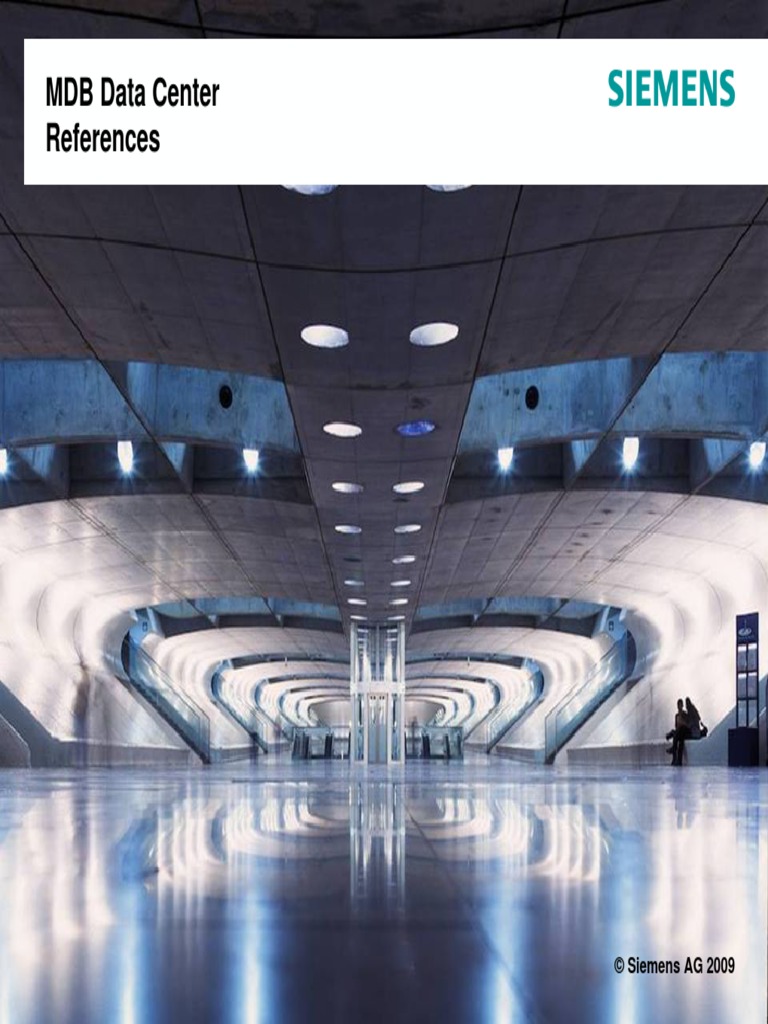 Datacenter References Rev1 | PDF | Siemens | Data Center
