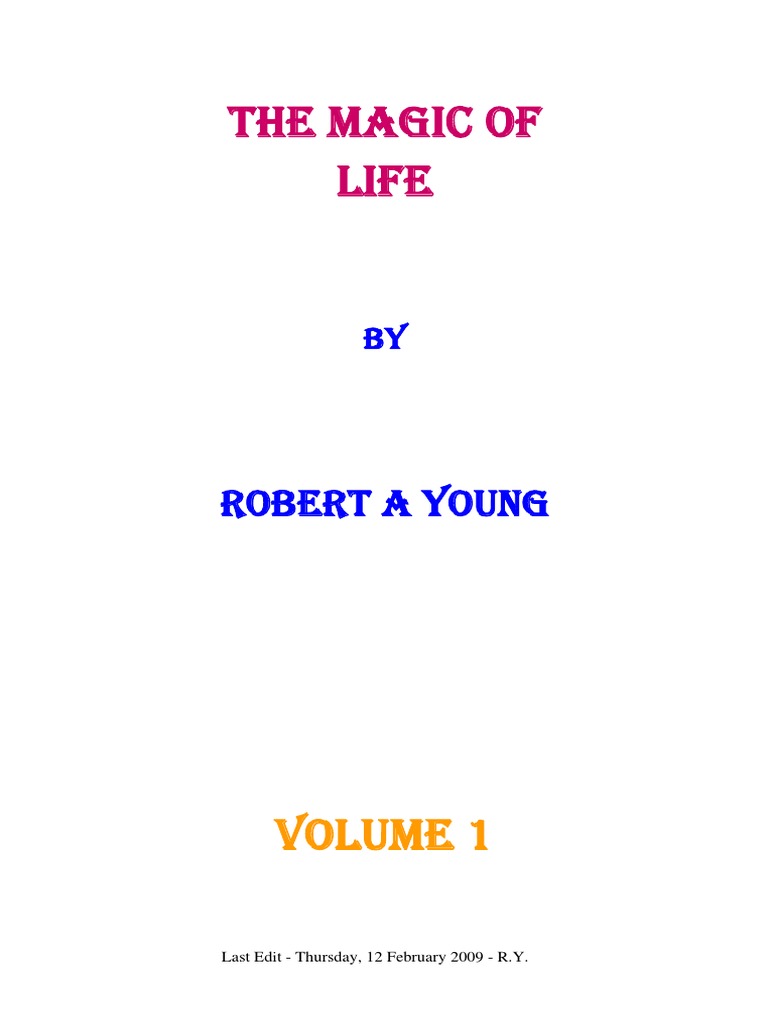 The Magic of Life | PDF | Laughter | Refrigeration