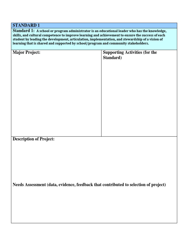 Standard Template | PDF | Career & Growth