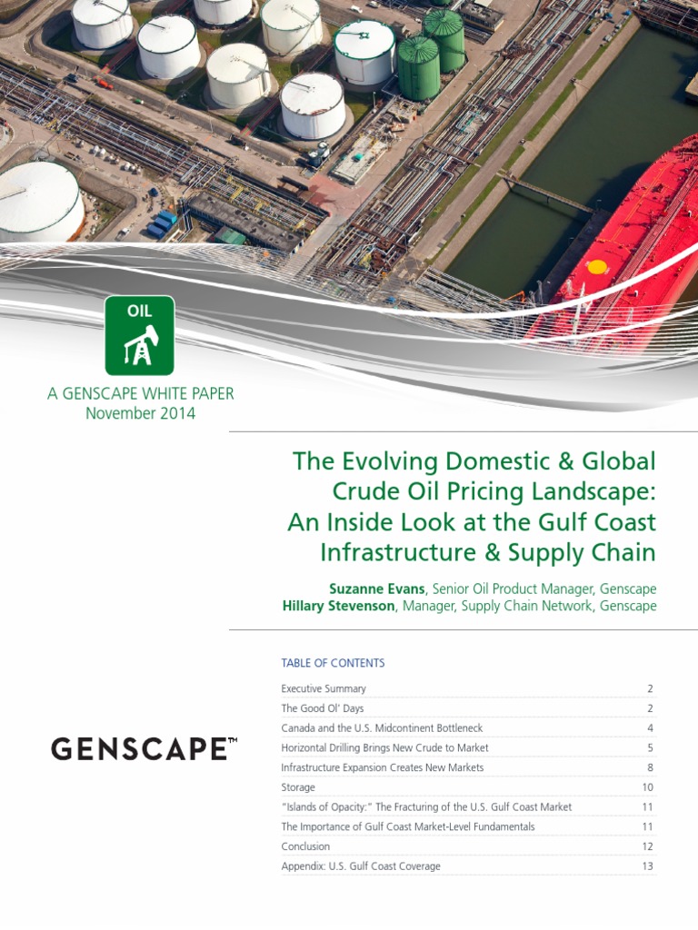 The Evolving Domestic & Global Crude Oil Pricing Landscape: An Inside ...