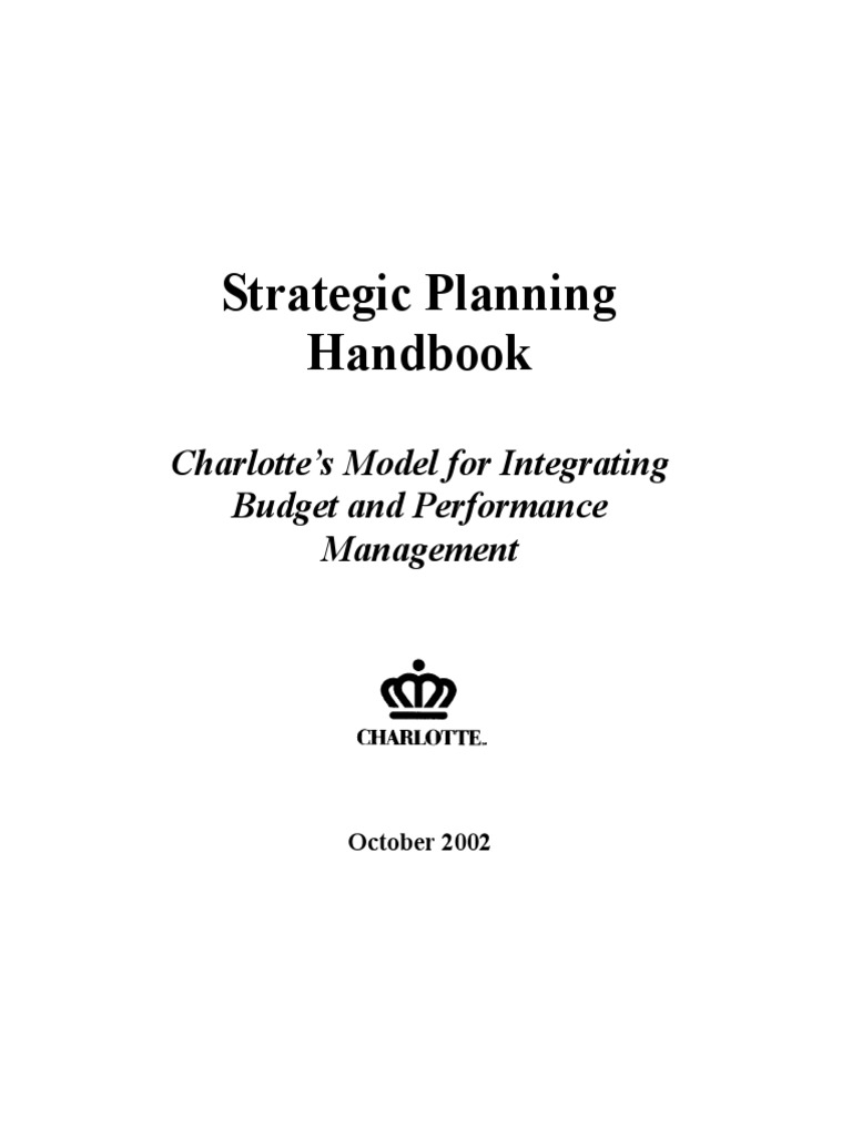 Strategic Planning Handbook | Download Free PDF | Strategic Management ...