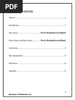 Creep Test Lab Report | PDF | Creep (Deformation) | Deformation ...