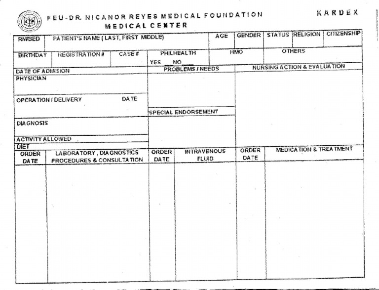 FEU Kardex Sample | PDF