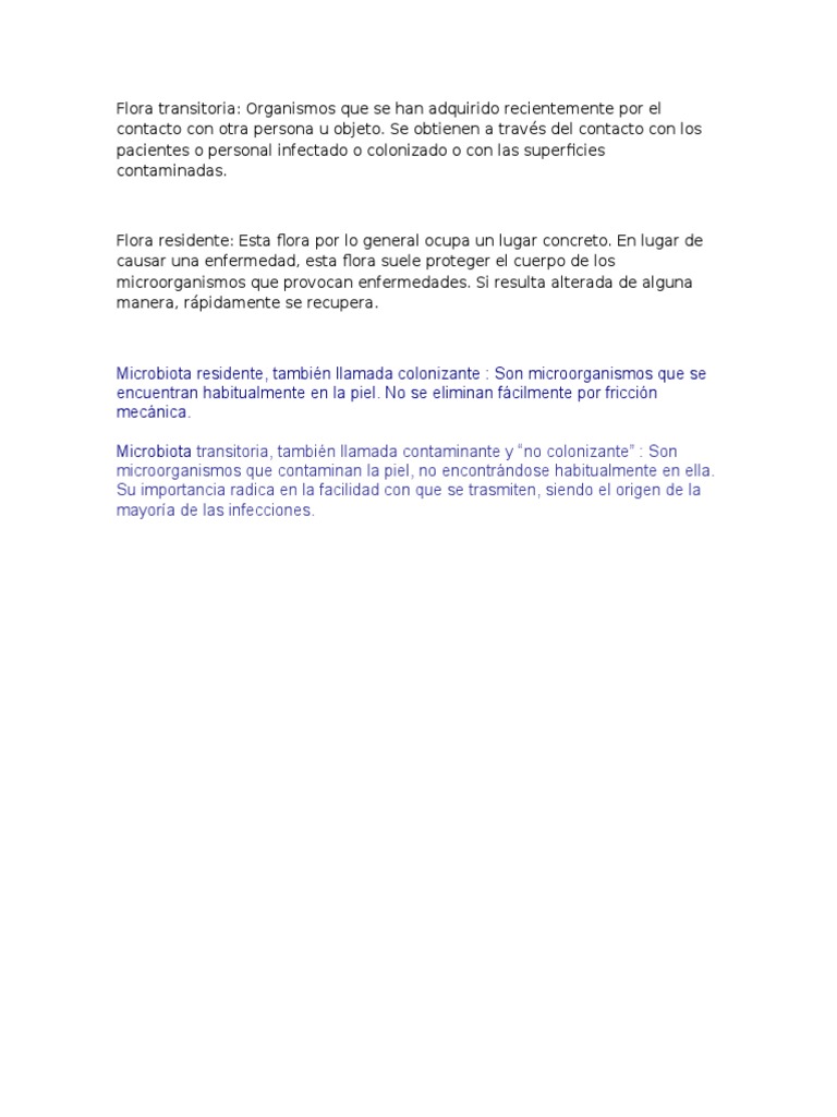 Flora Transitoria | PDF