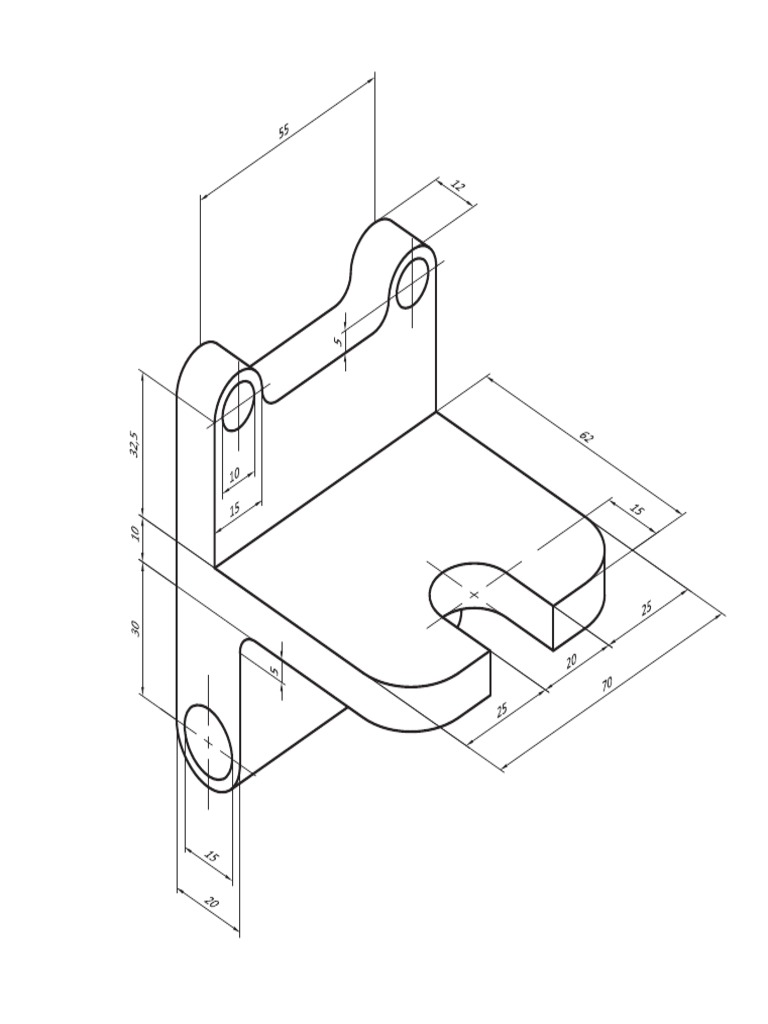 Ejercicios Autocad Isometricos | PDF