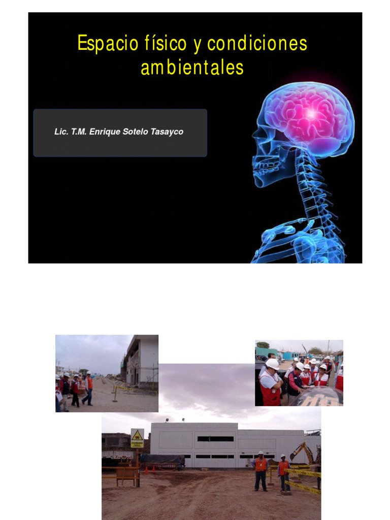 Espacio Fisico y Condiciones Ambientales - Impresion | PDF ...