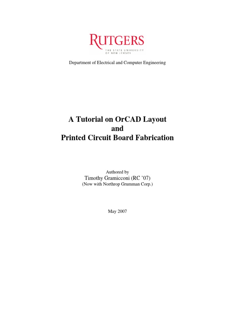 ORCAD | PDF