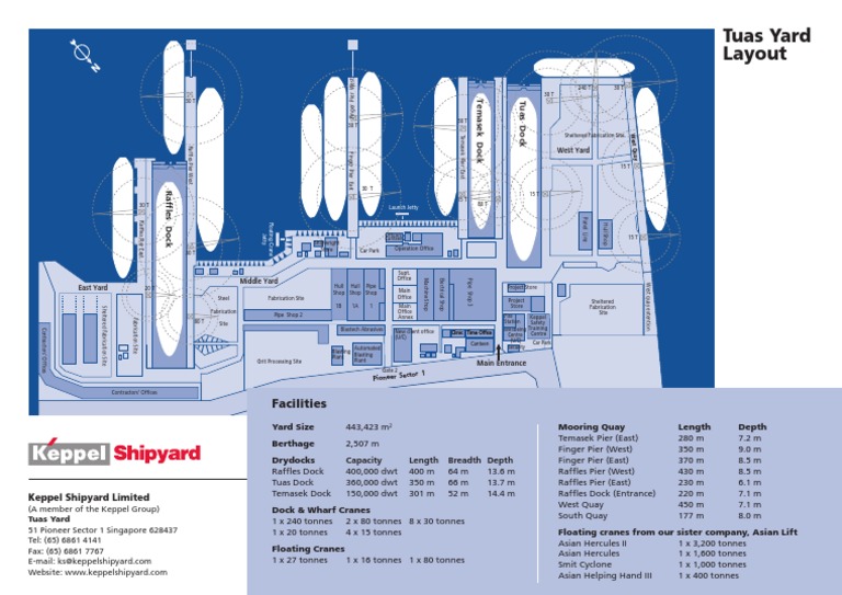 Keppel Shipyard Layout | PDF