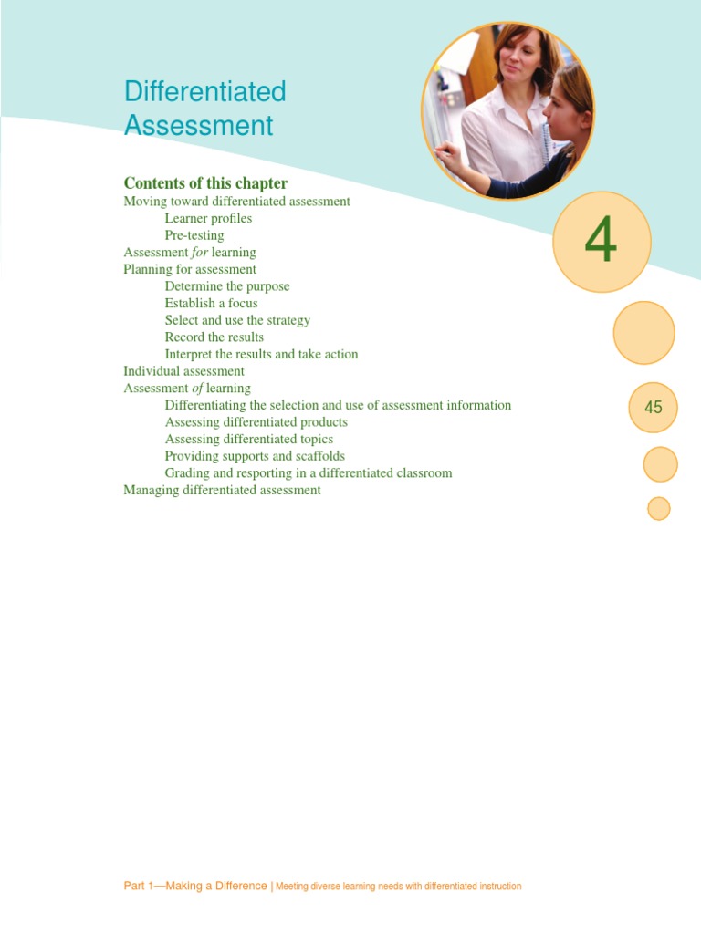 Differentiated Assessment PDF | PDF | Differentiated Instruction ...