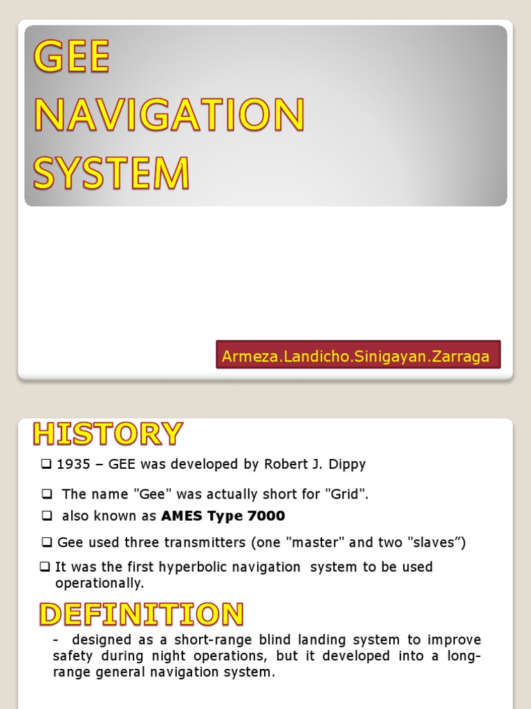 Gee Navigation System | PDF | Military Technology | Broadcasting