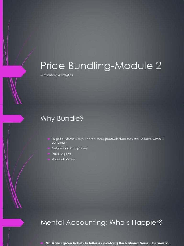 Price Bundling | PDF | Prices | Microsoft