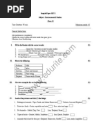 CBSE Class 2 Maths Question Paper Set A | PDF | Geometric Shapes ...