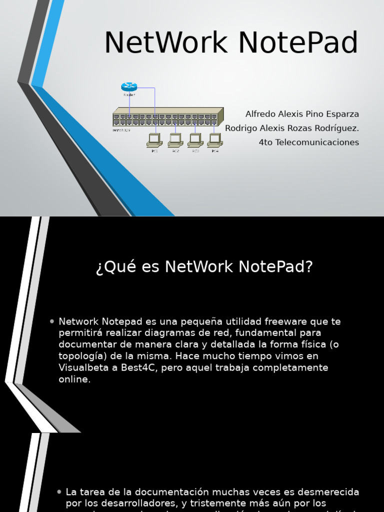 Guía de Network Notepad para Diagramas de Red | PDF | Arte | Tecnología