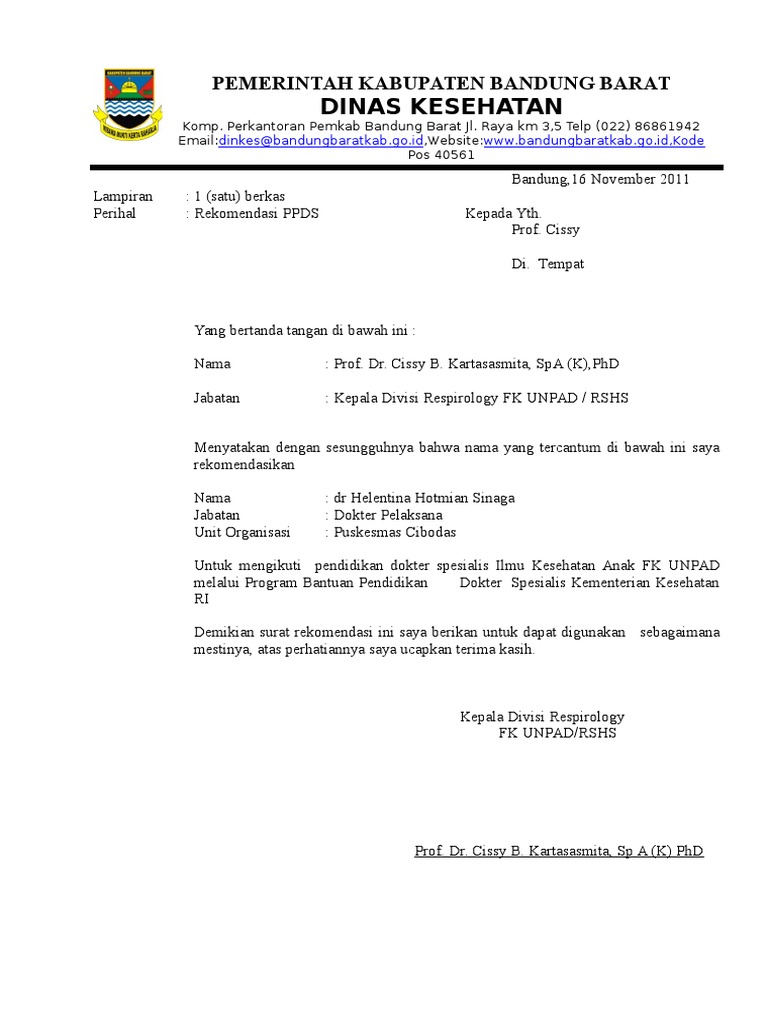 Rekomendasi Prof Cissy | PDF