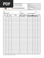 Plantilla Excel Control de Combustible Simple | PDF