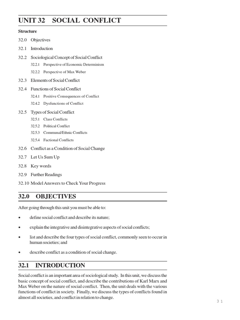 Sociology IGNOU Notes ESO11-32 | PDF
