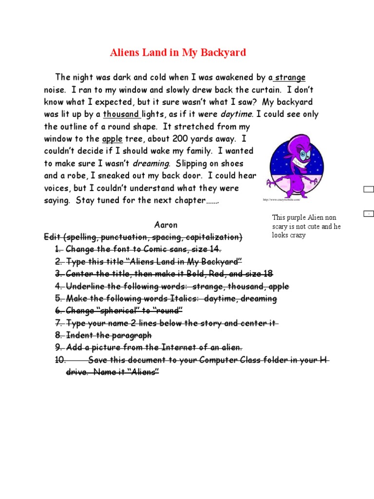 Aliens | PDF