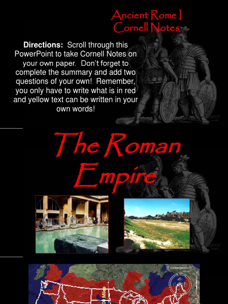 Ancient Rome I Cornell Notes | PDF | Ancient Rome | Roman Republic