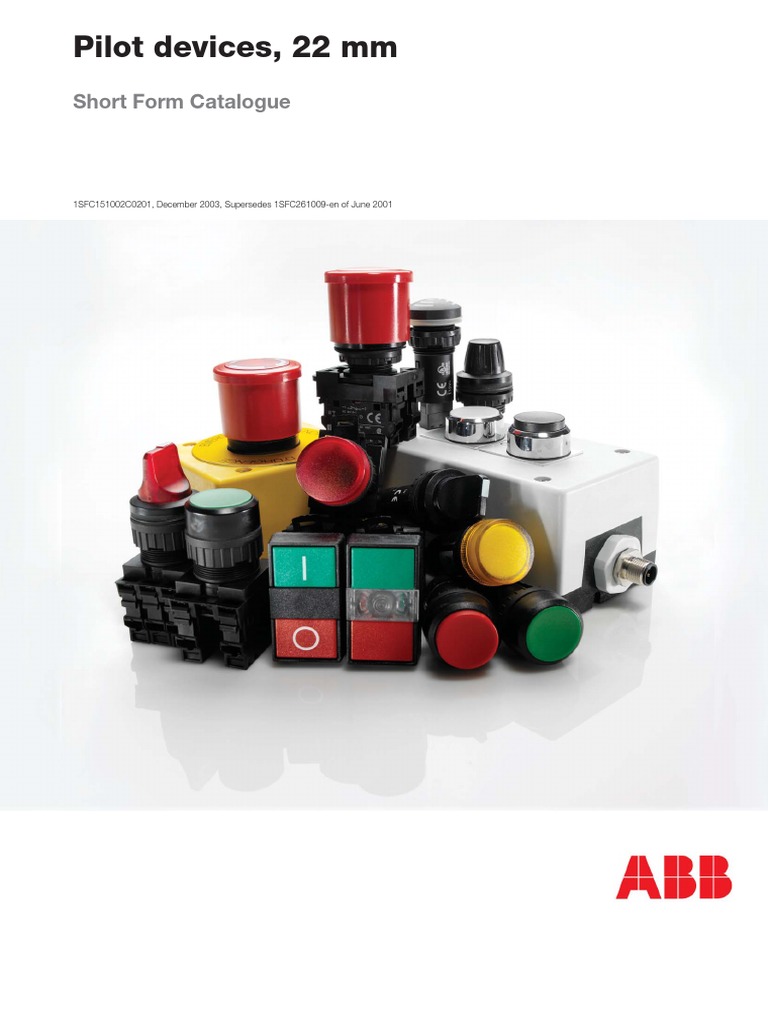 Pilot Devices | PDF | Light Emitting Diode | Switch