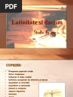 Latinitate Si Dacism | PDF