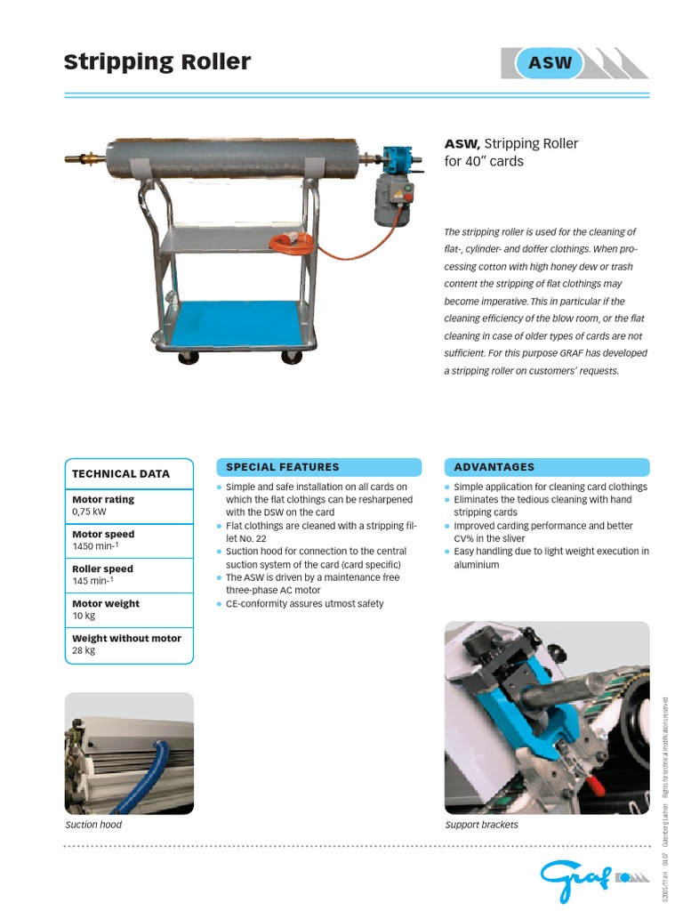 Advanced Flat Stripping and Clipping Machines | PDF | Mill (Grinding ...