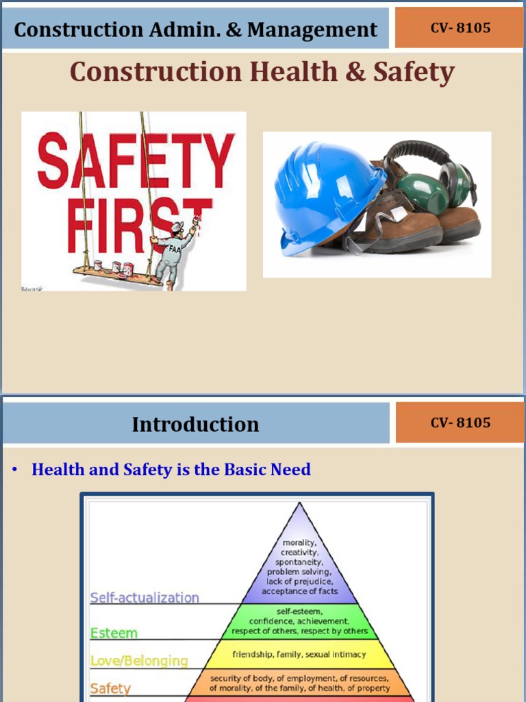 Construction Health & Safety | PDF | Personal Protective Equipment ...