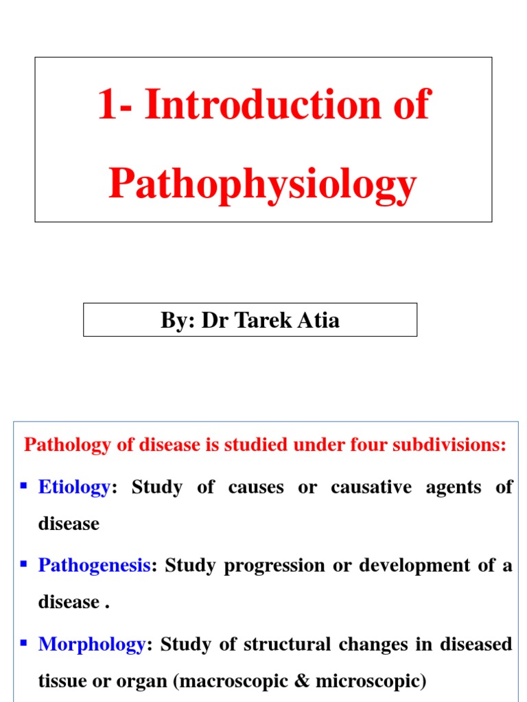 Introduction of Pathophysiology | PDF | Necrosis | Inflammation