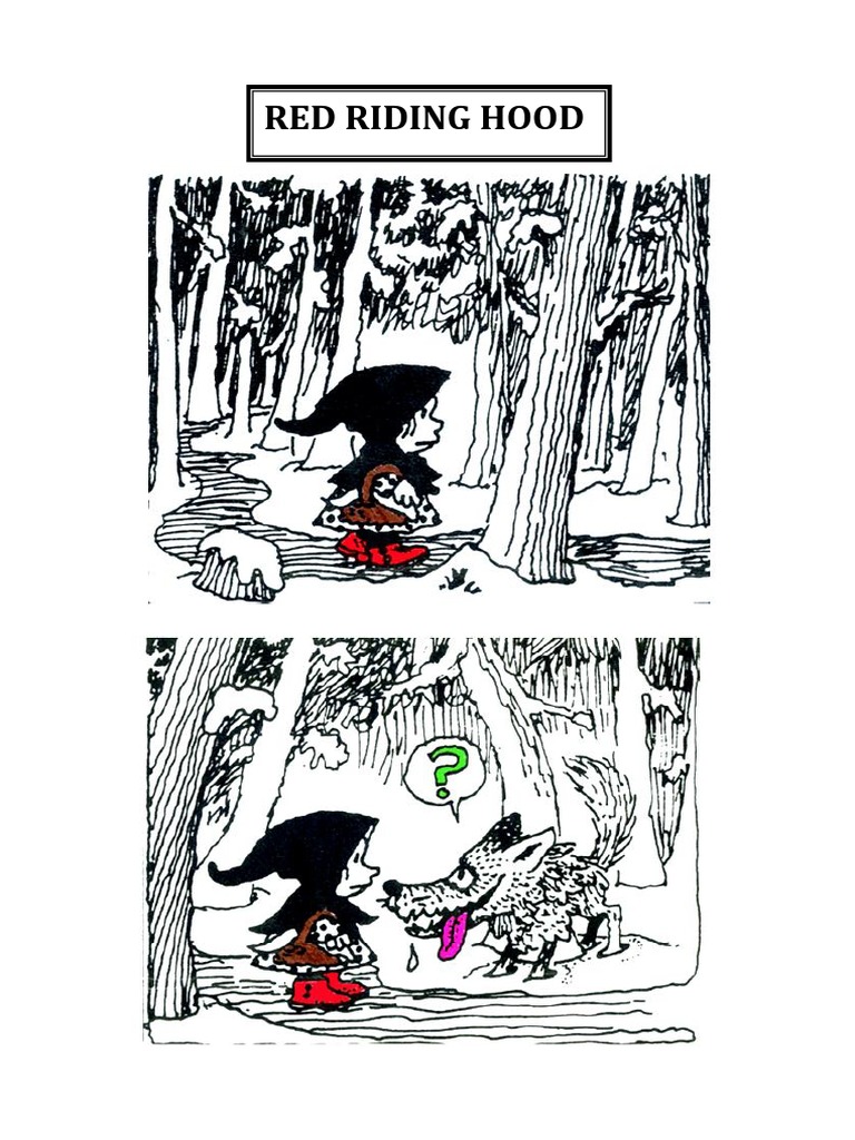 Caperucita Roja Otra Versión (Cuento Inglés y Español) | PDF