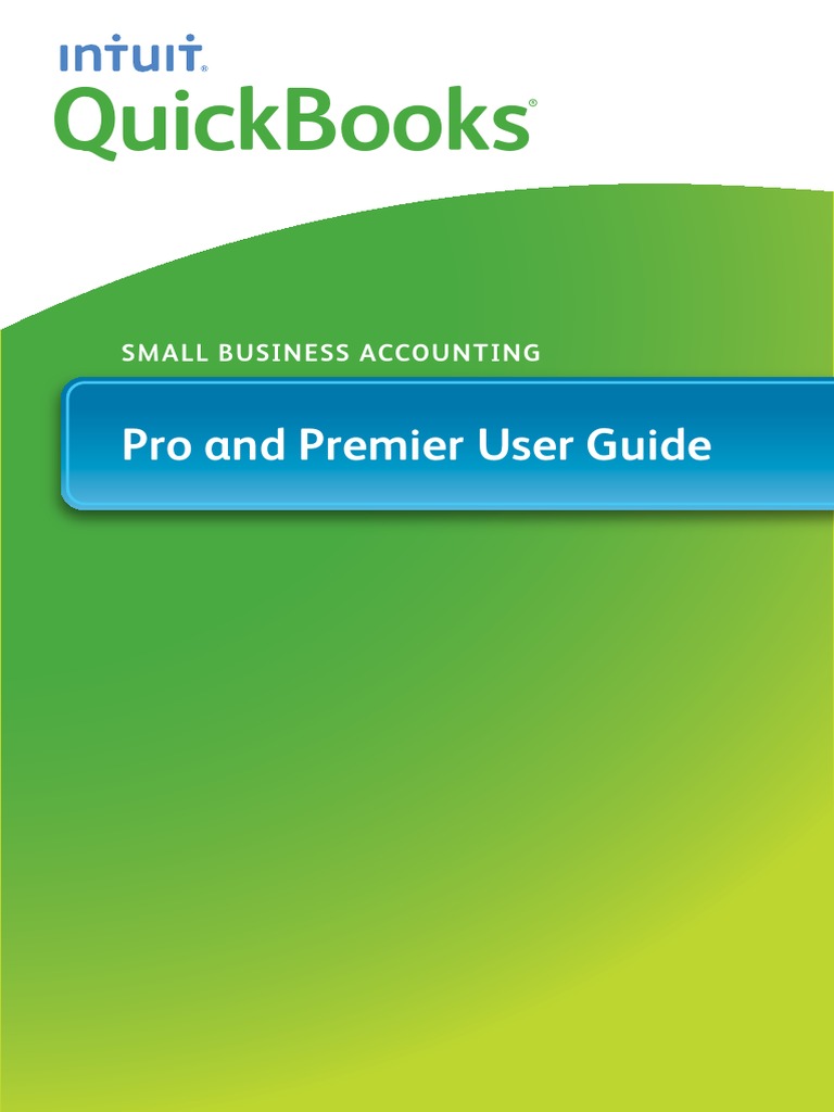 QuickBooks 2014 Pro and Premier User Guide | Quick Books | Cheque ...