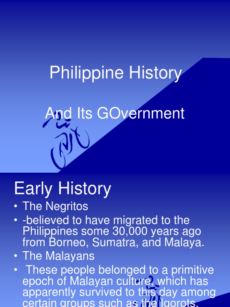Philippine History: and Its Government | PDF