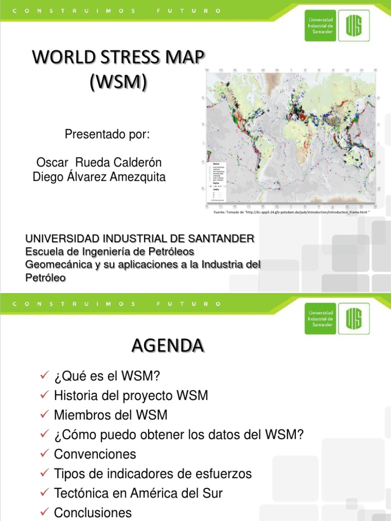 World Stress Map | PDF | Temblores | Science