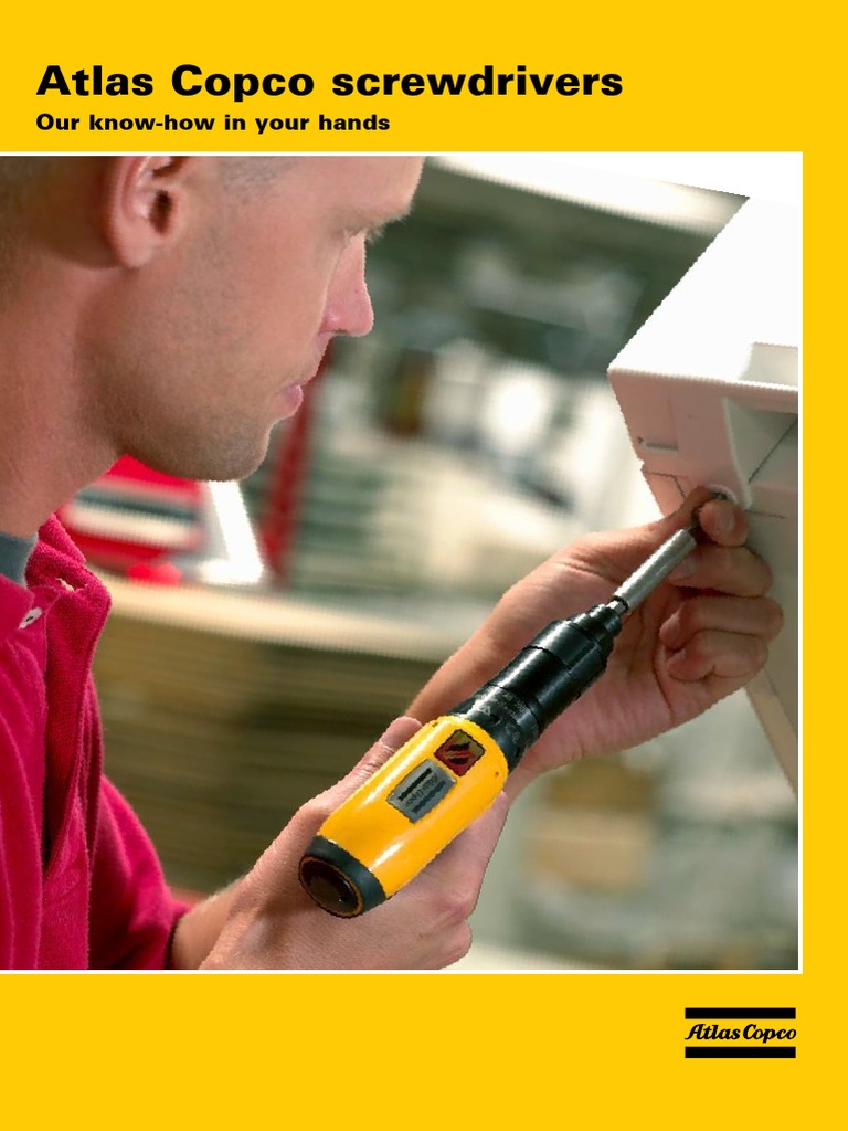 AtlasCopco Screwdrivers | PDF | Electrostatic Discharge | Screw