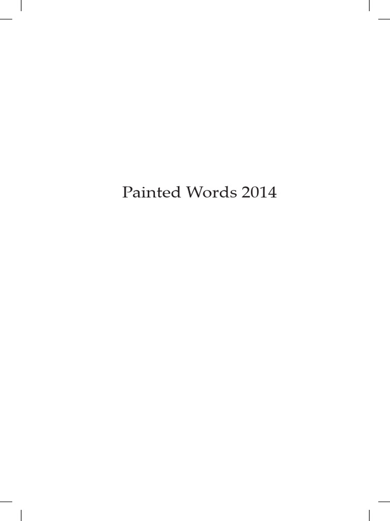 Painted Words 2014 | Multimedia | Internet