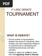Example of Debate Speech | PDF | Argument | Definition