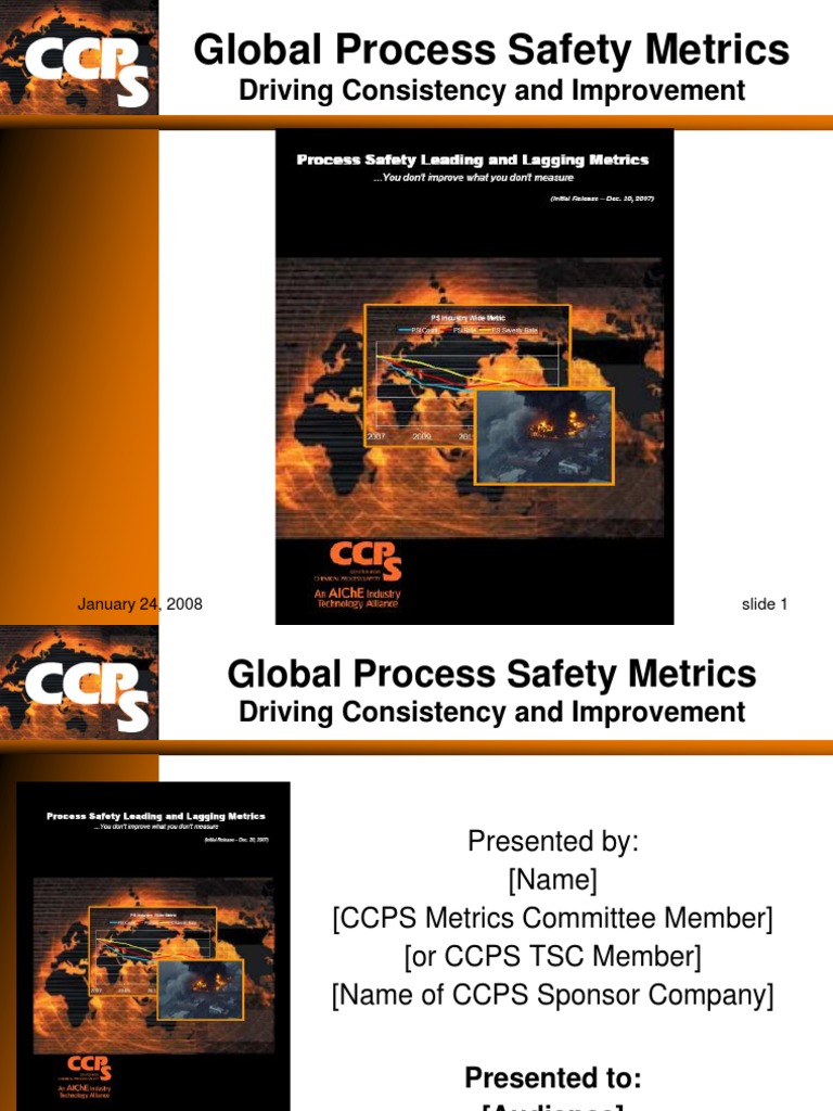 CCPS Process Safety Metrics Overview | PDF | Flammability | Dangerous Goods