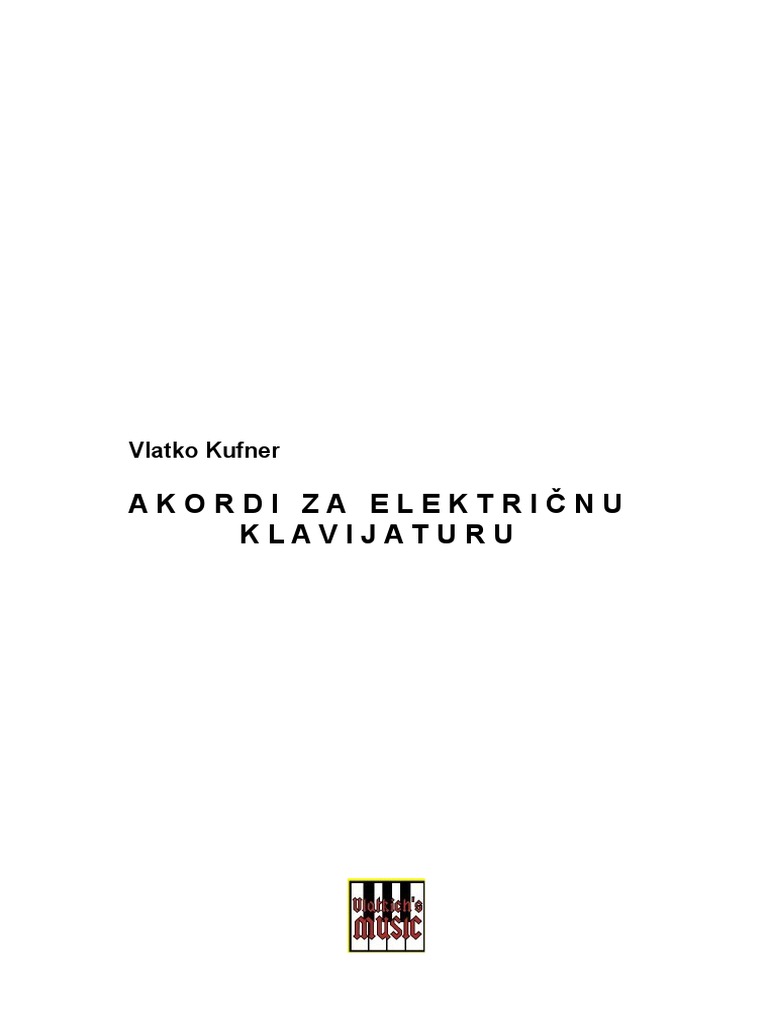 Akordi Za Klavijaturu | PDF