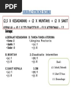 Siriraj Stroke Score | PDF