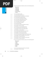 Ryff's Psychological Well-Being Scales (PWB), 42 Item Version | PDF