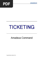 Amadeus User Quick Guide | PDF | Airlines | Aviation