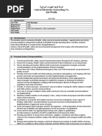 Job Description For Hse Officer | PDF | Occupational Safety And Health ...