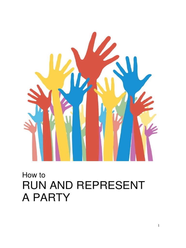 How To Run and Represent A Party | PDF | Leadership | Committee