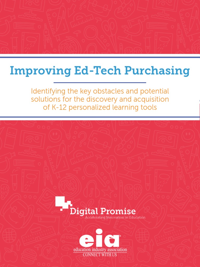 Improving Ed Tech Purchasing Pdf Educational Technology Procurement