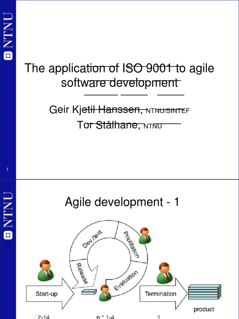 The Application of ISO 9001 To Agile Software | PDF | Agile Software ...