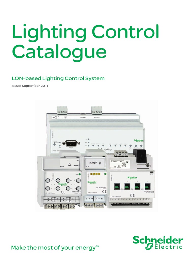 LON-based Lighting Control System | PDF | Building Automation | Lighting
