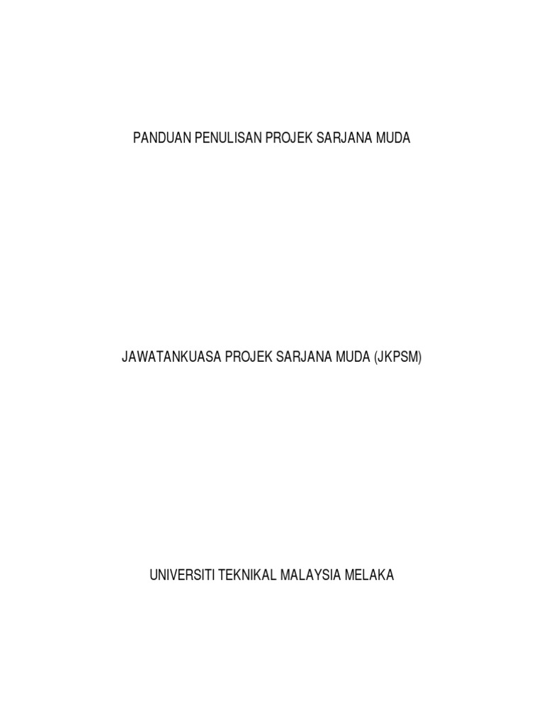 Contoh Report PSM Utem | PDF